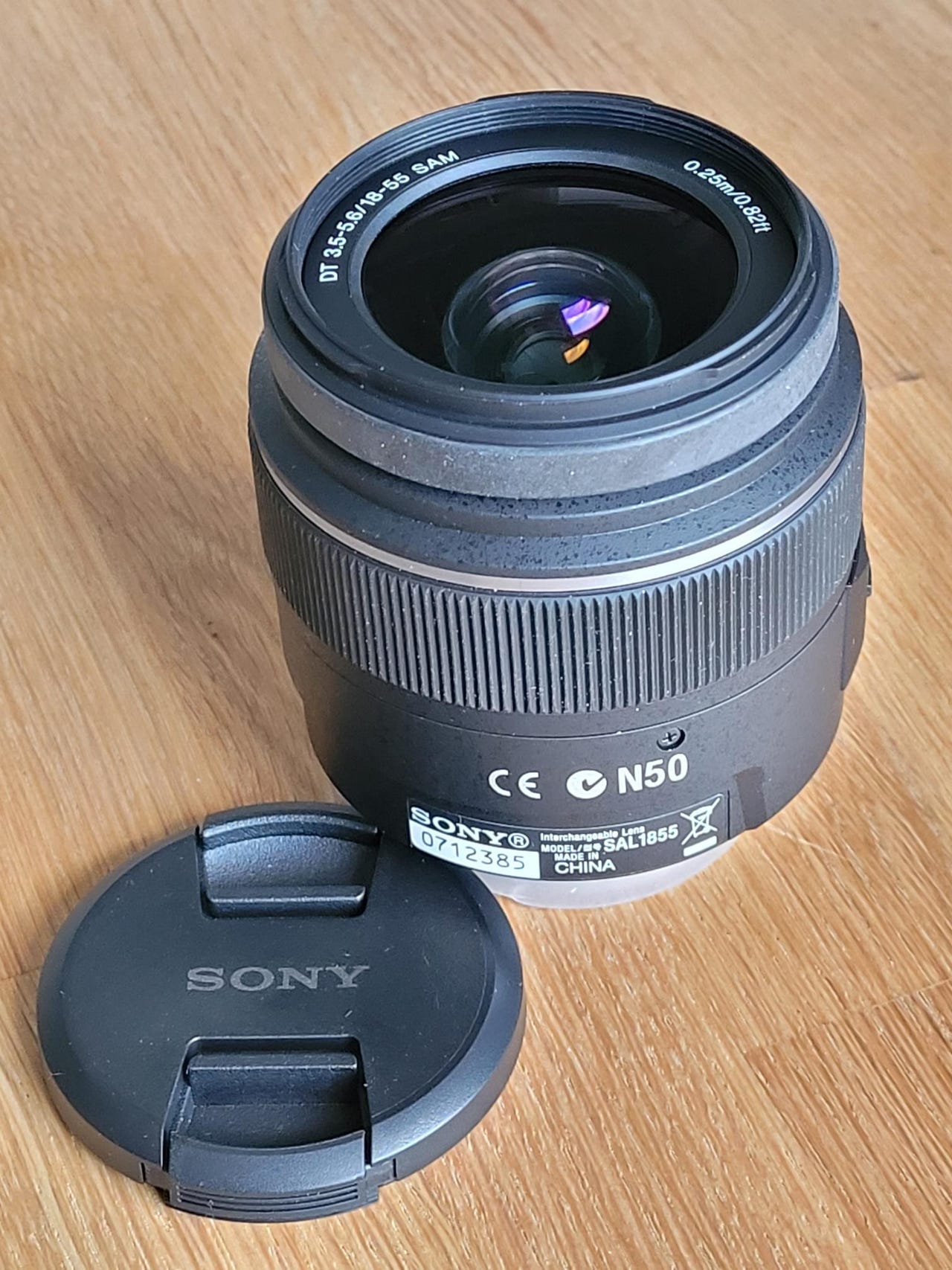 "Ubrukt" SONY objektiv, SAL 1855, N50 | FINN torget