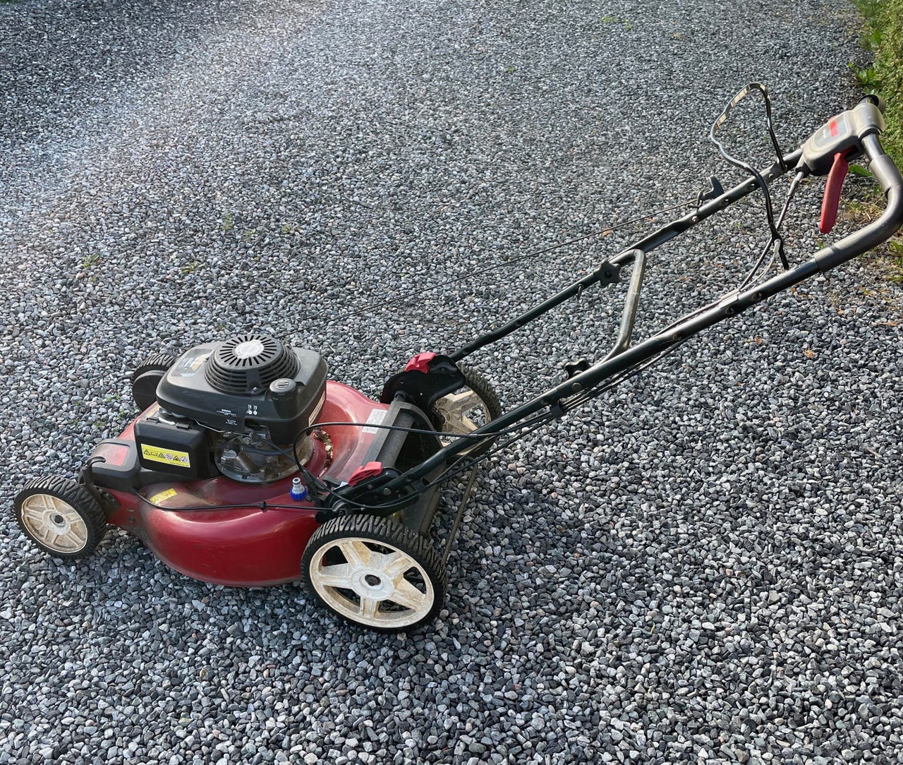 gressklipper med Honda motor, repobjekt | FINN torget