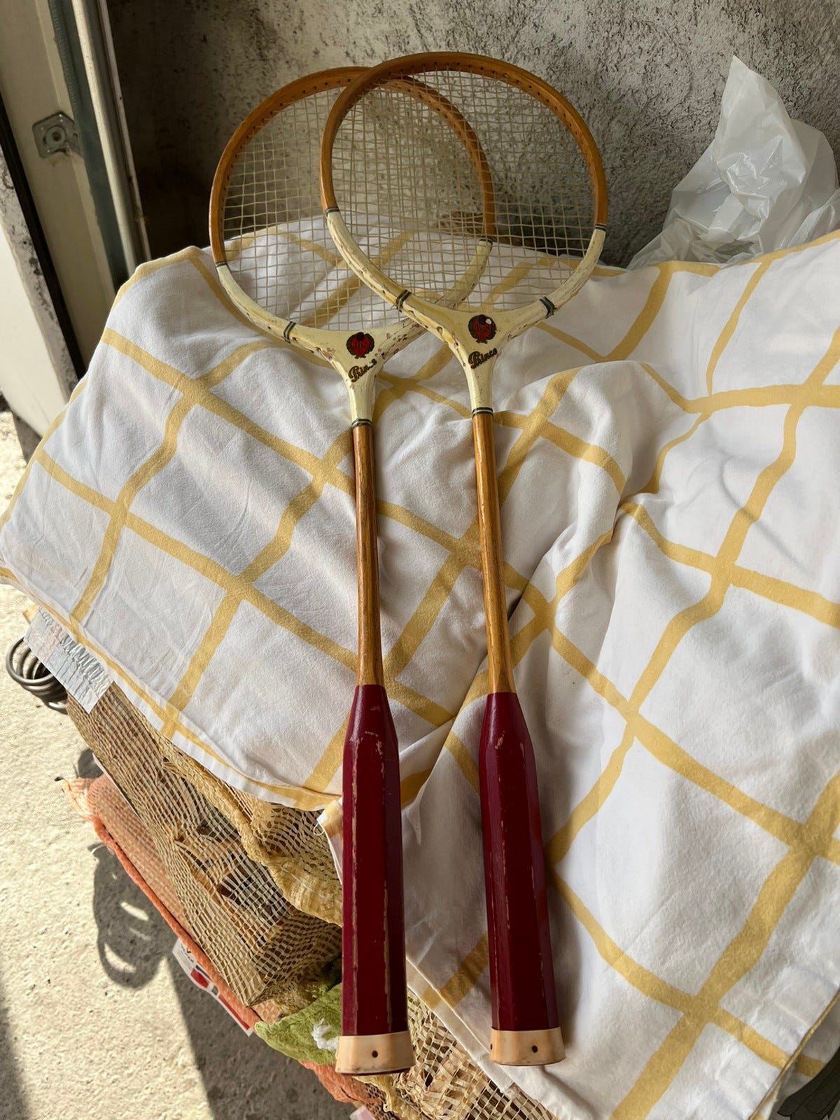 2 stk retro / vintage badminton rackets av merket Prince selges | FINN ...