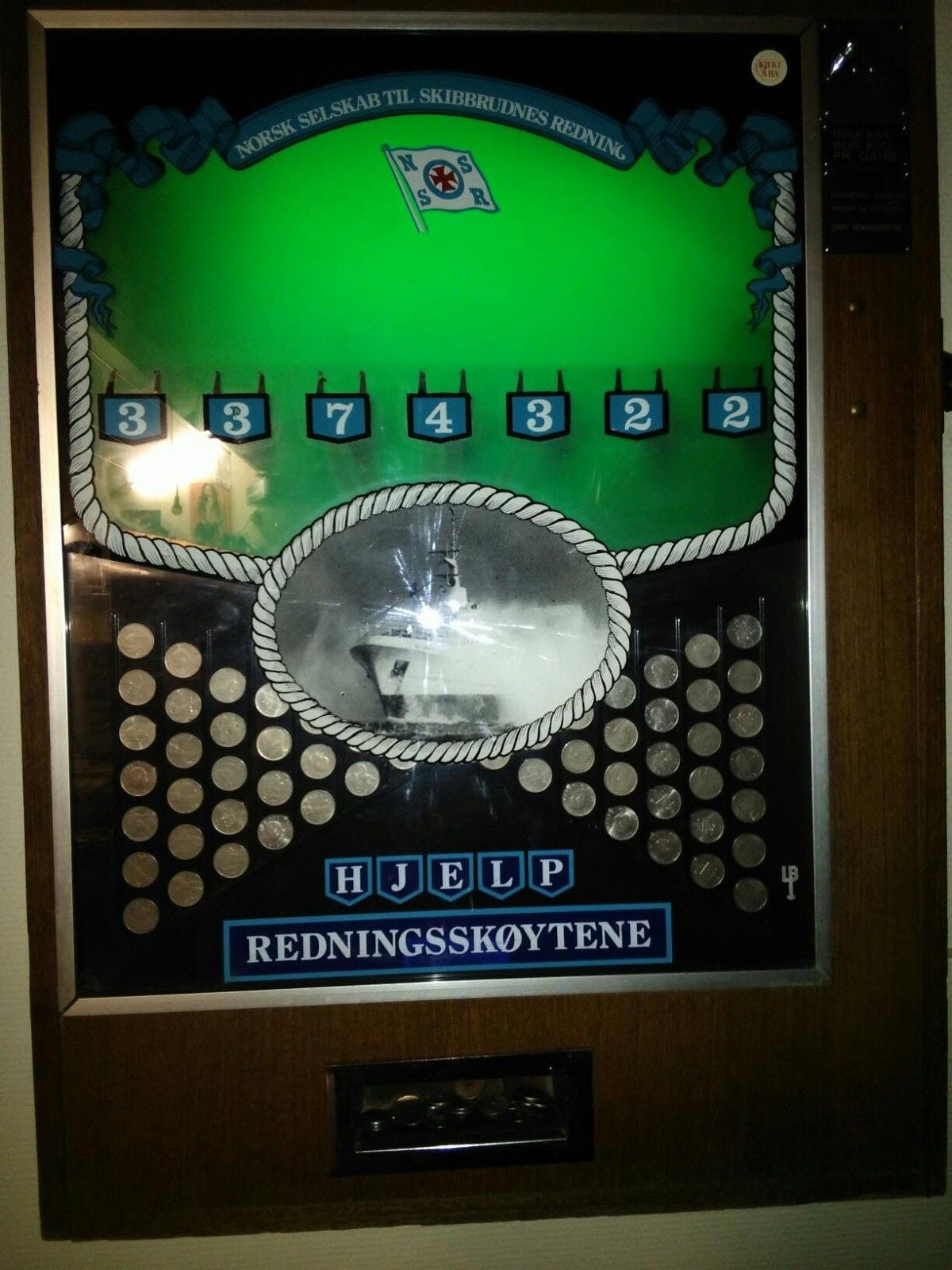 Kronespill Redningselskapet og Skill Rig ønskes byttet i en RødeKors ...