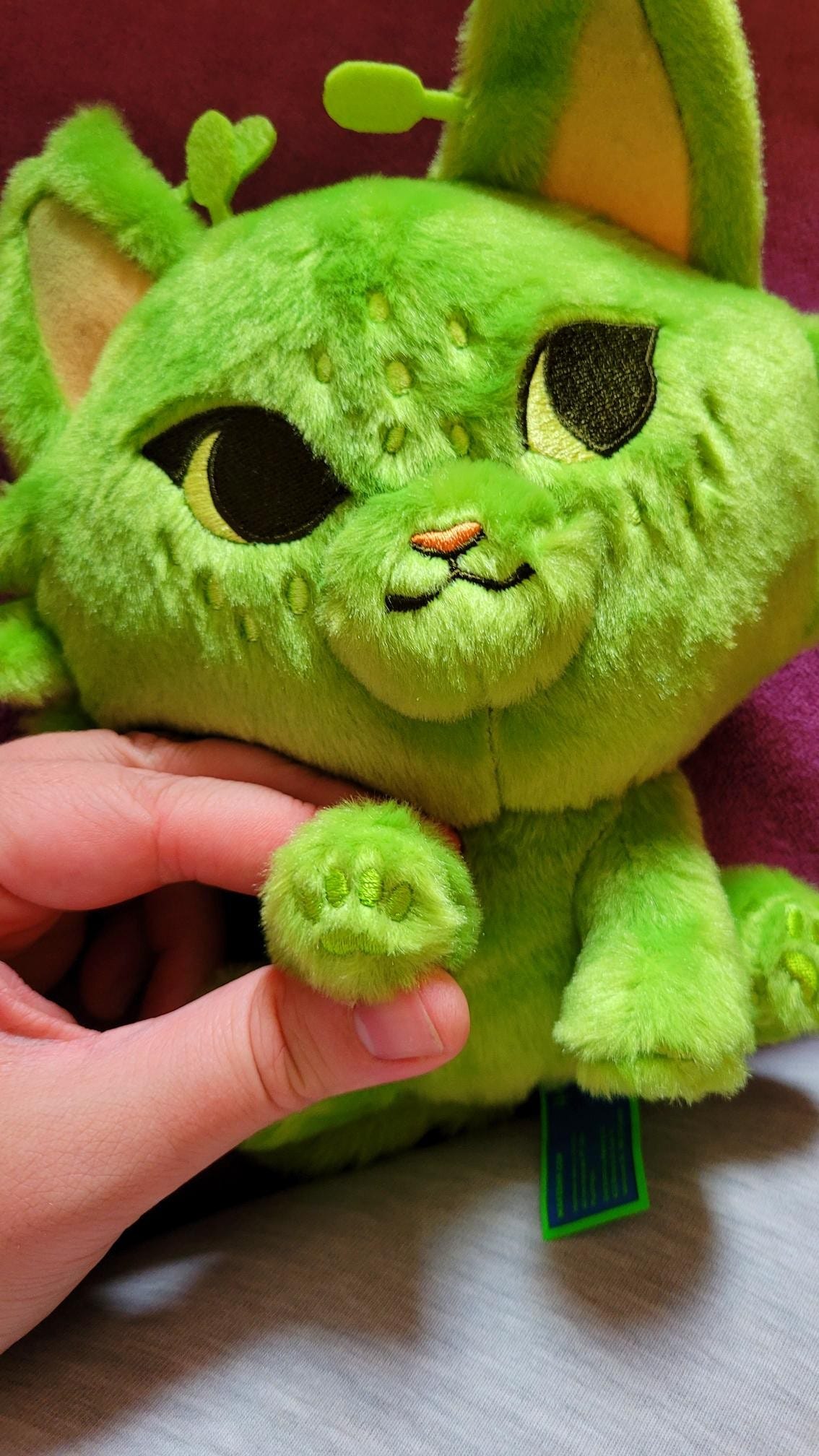 Makeship - Moss Kitten plushie | FINN-torget