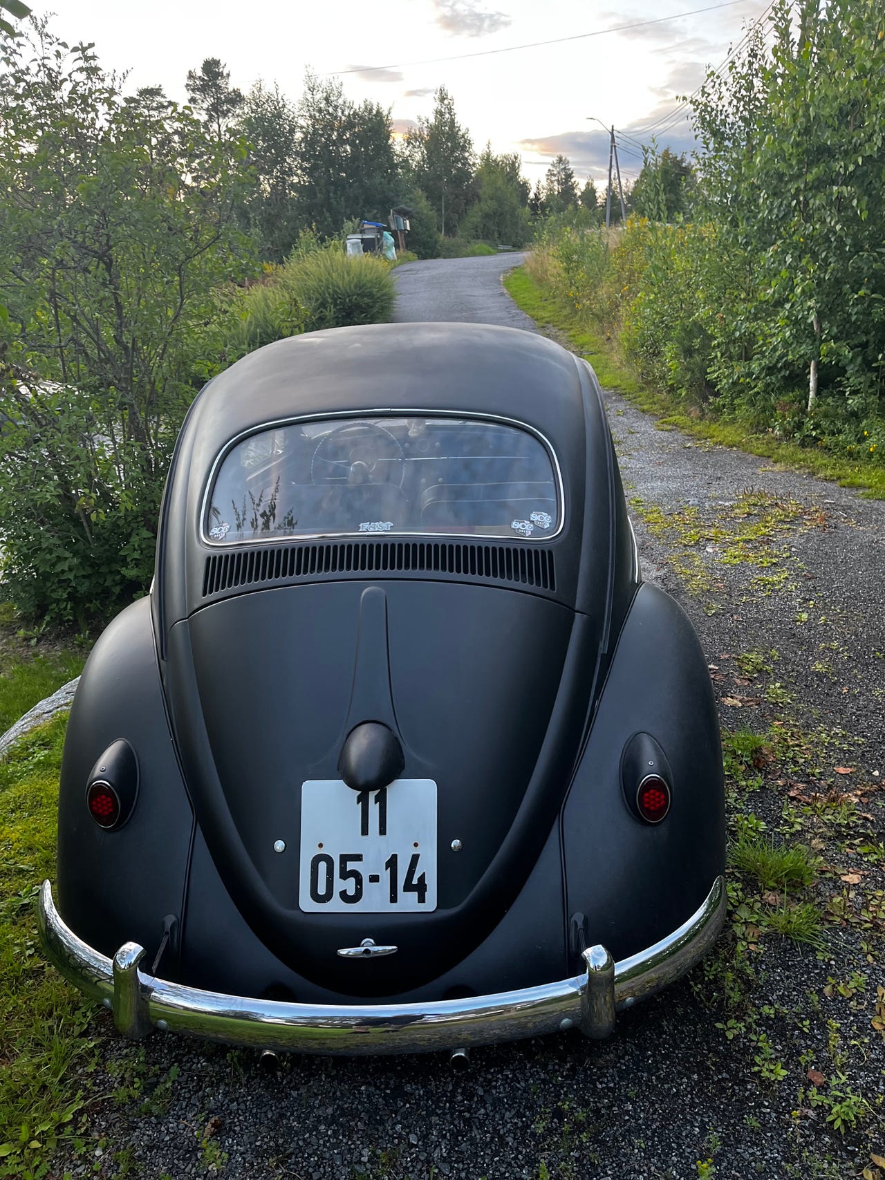 Bruktbil til salgs: Volkswagen Boble (gml. type) - 1958 - Svart - 30 hk ...