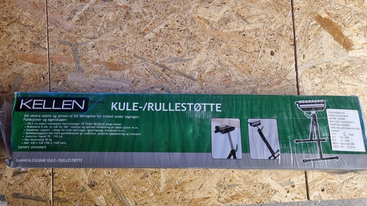 Kule/rulle støtte | FINN-torget