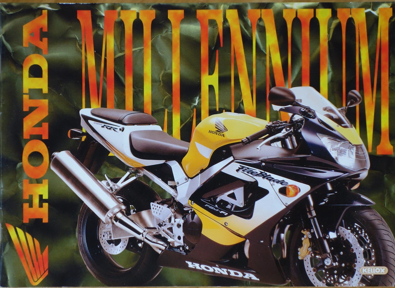 Honda MC brosjyre alle serier år 2000 | FINN-torget