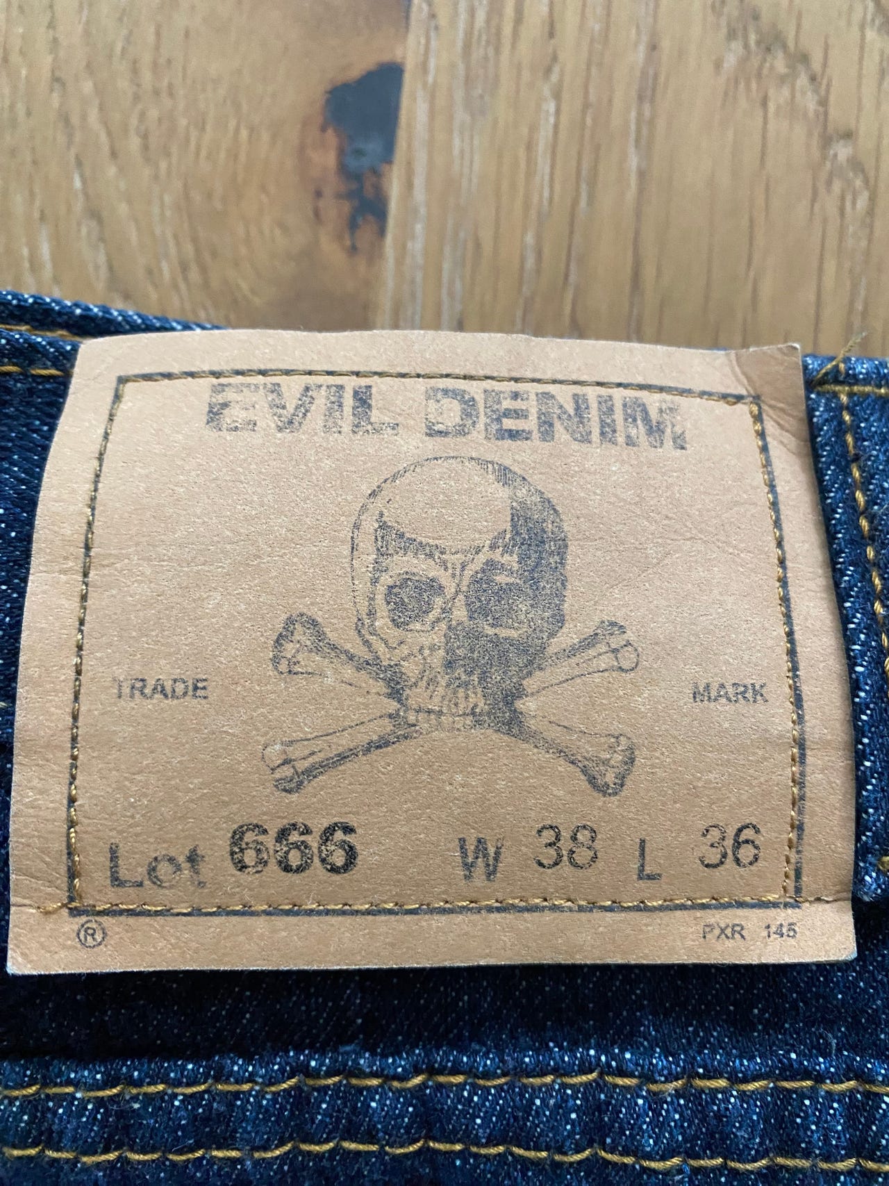 Evil Denim rockabilly workjeans 38x36 jeans | FINN-torget
