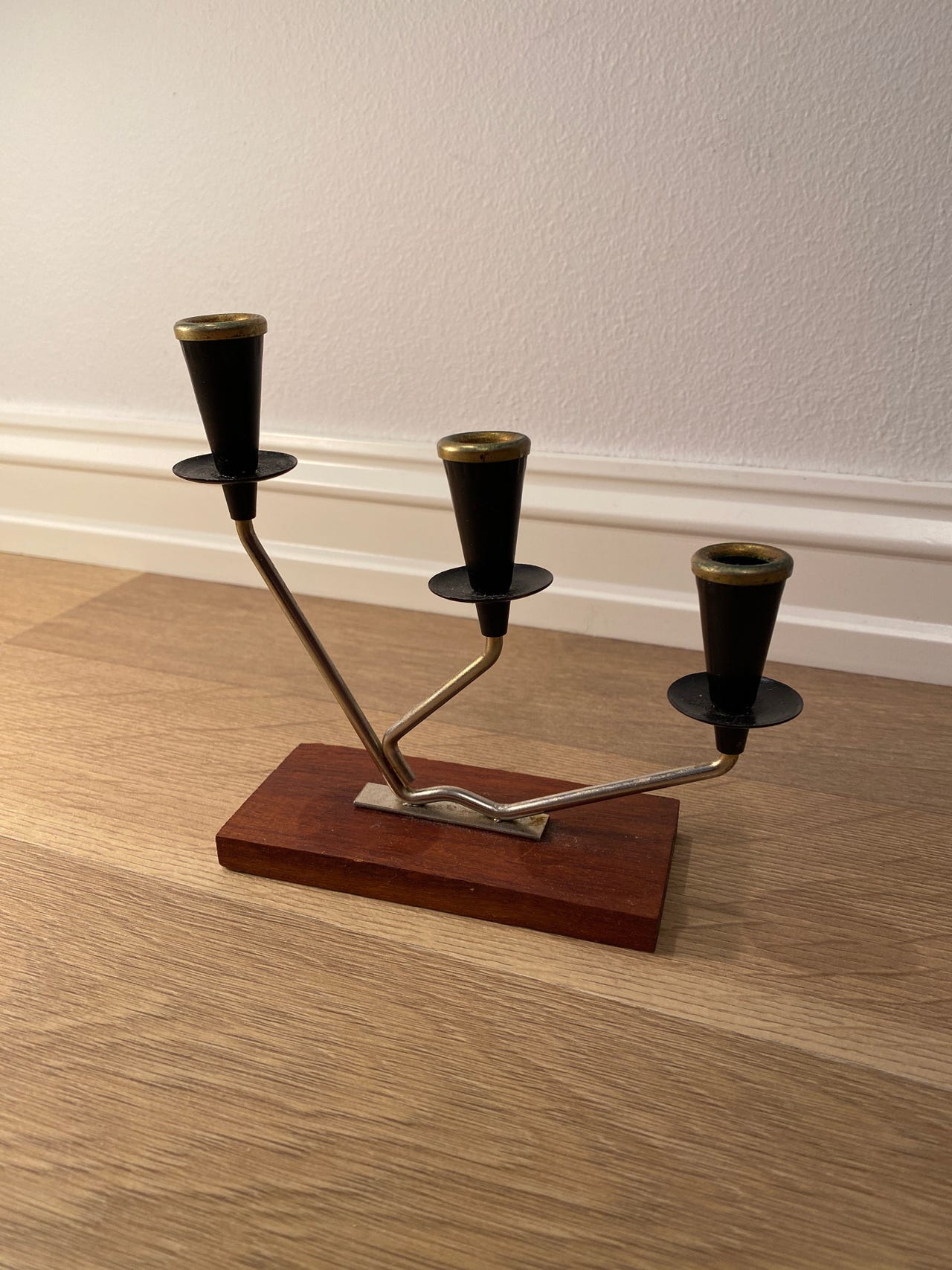 Teak lysestake | FINN-torget