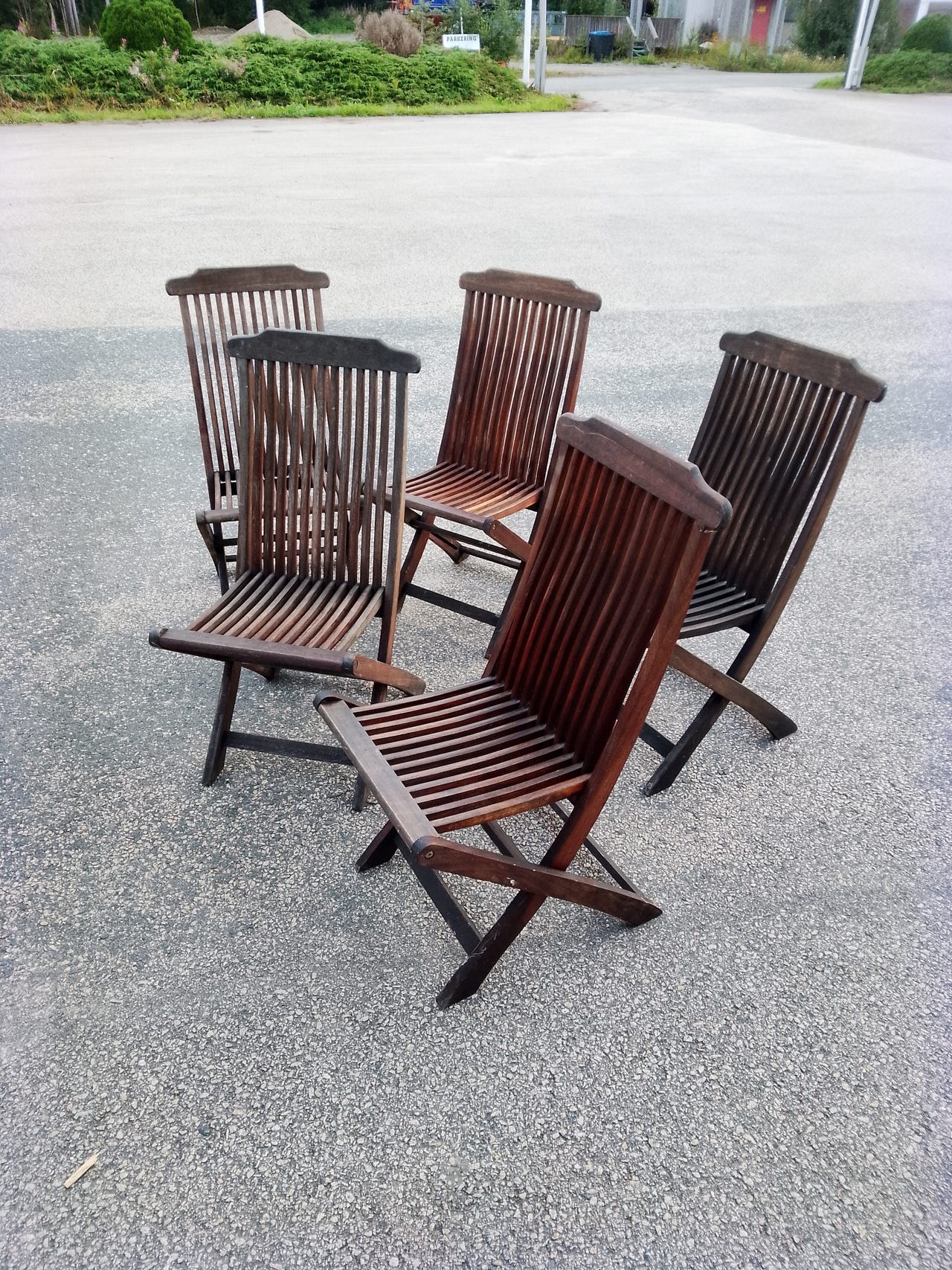 Scancom hagestoler / spisestoler i teak | FINN torget