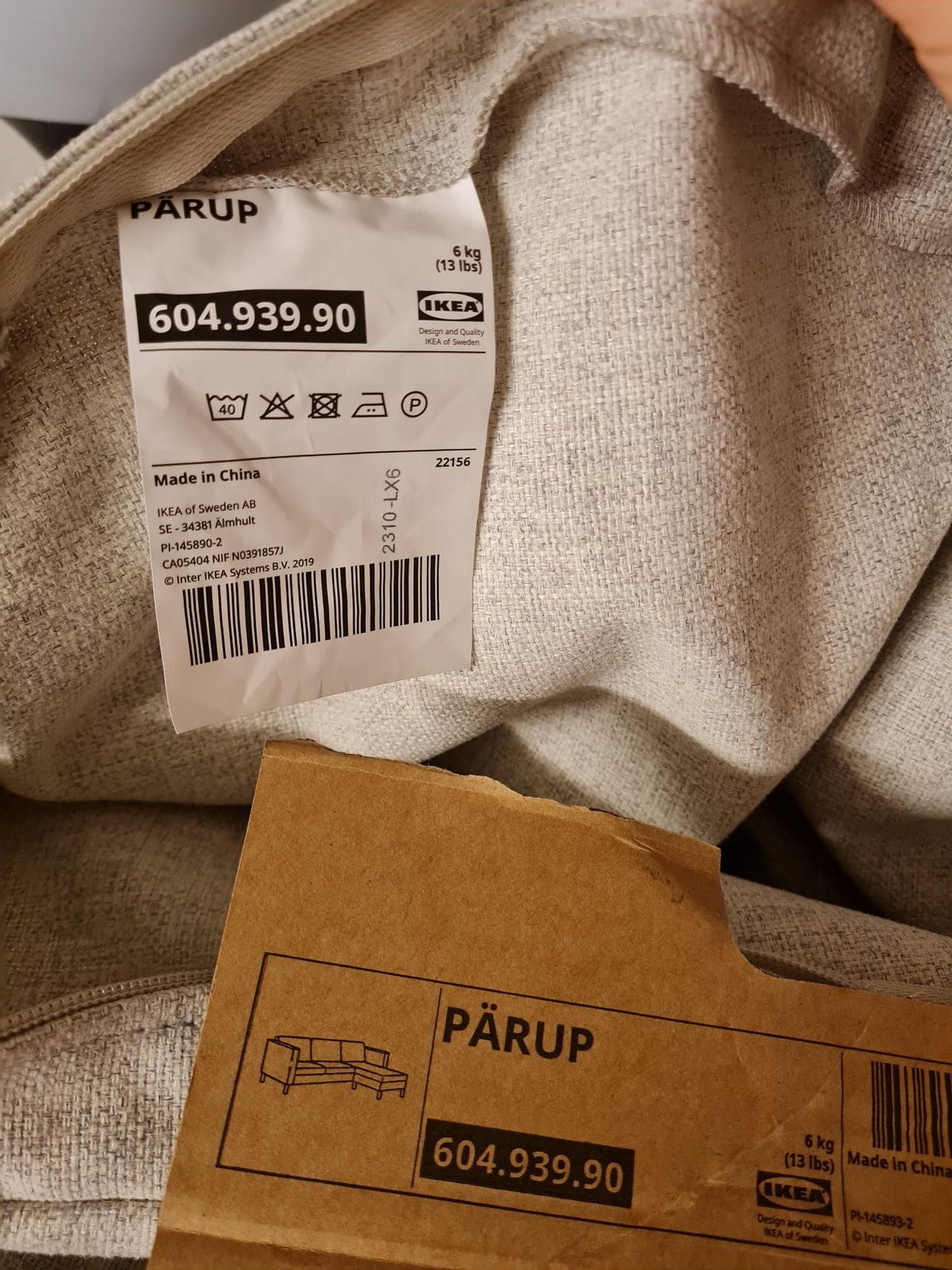 Trekk til Pärup 3-seter med sjeselong | FINN torget