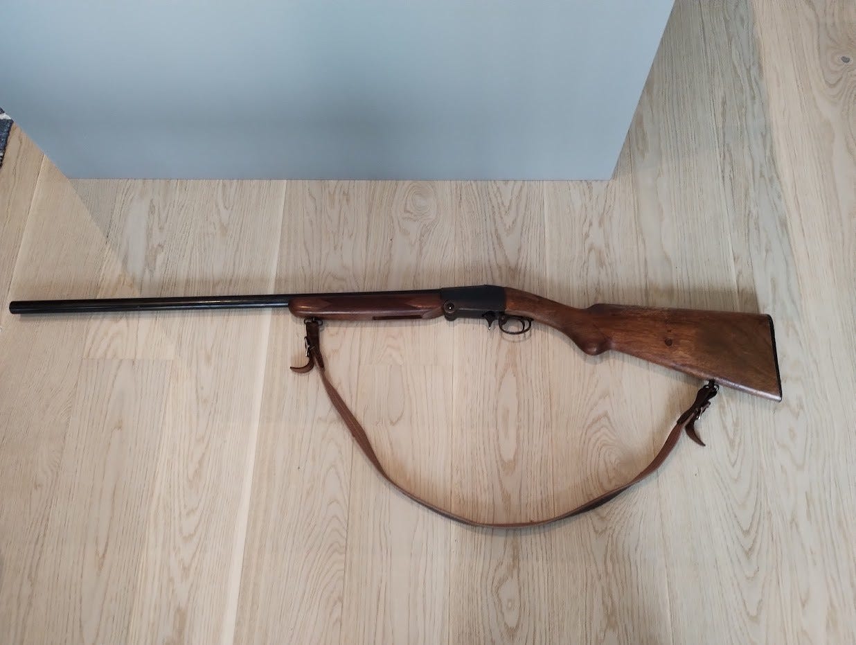 (RESERVERT) Beretta enkeltløpet hagle i kaliber 12 | FINN-torget