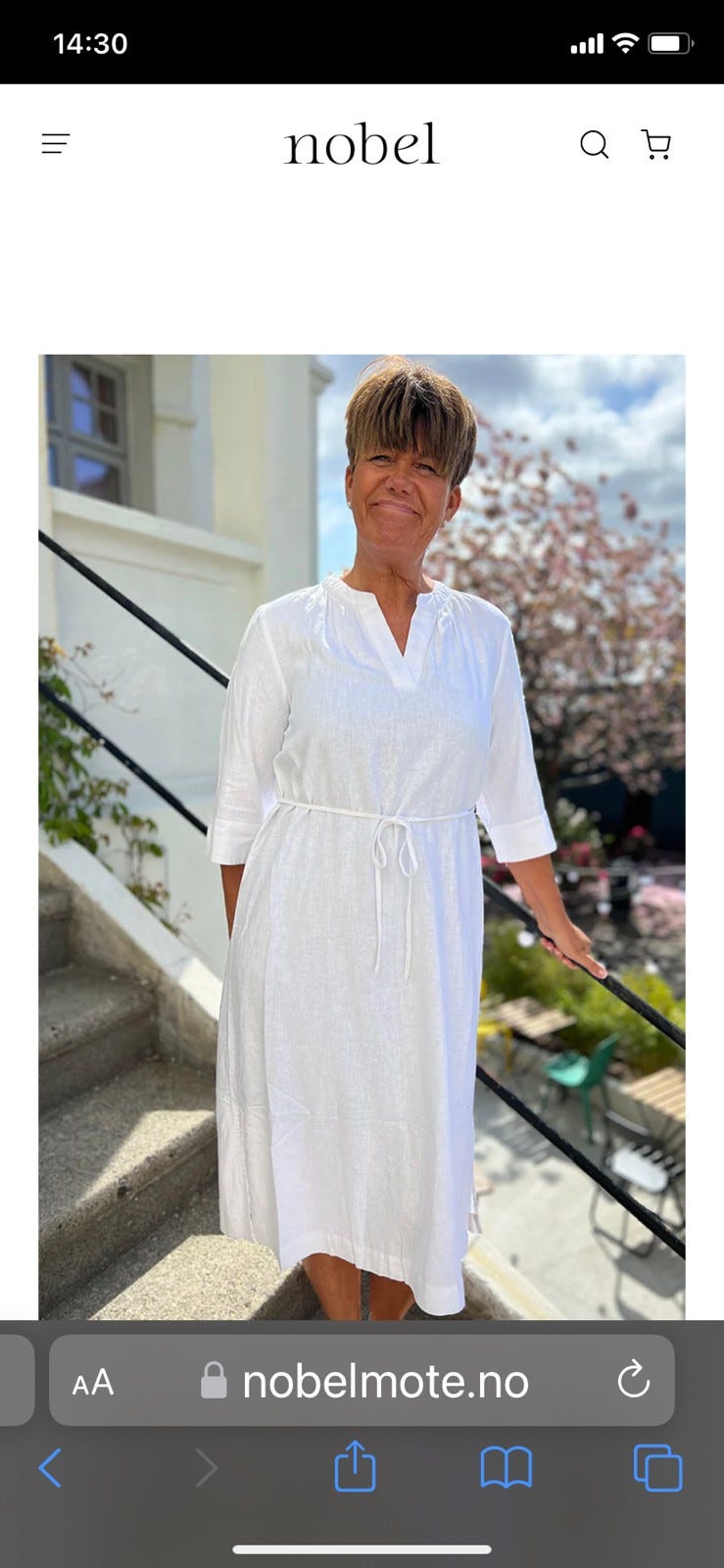 Lin kjole fra merket levere room | FINN-torget