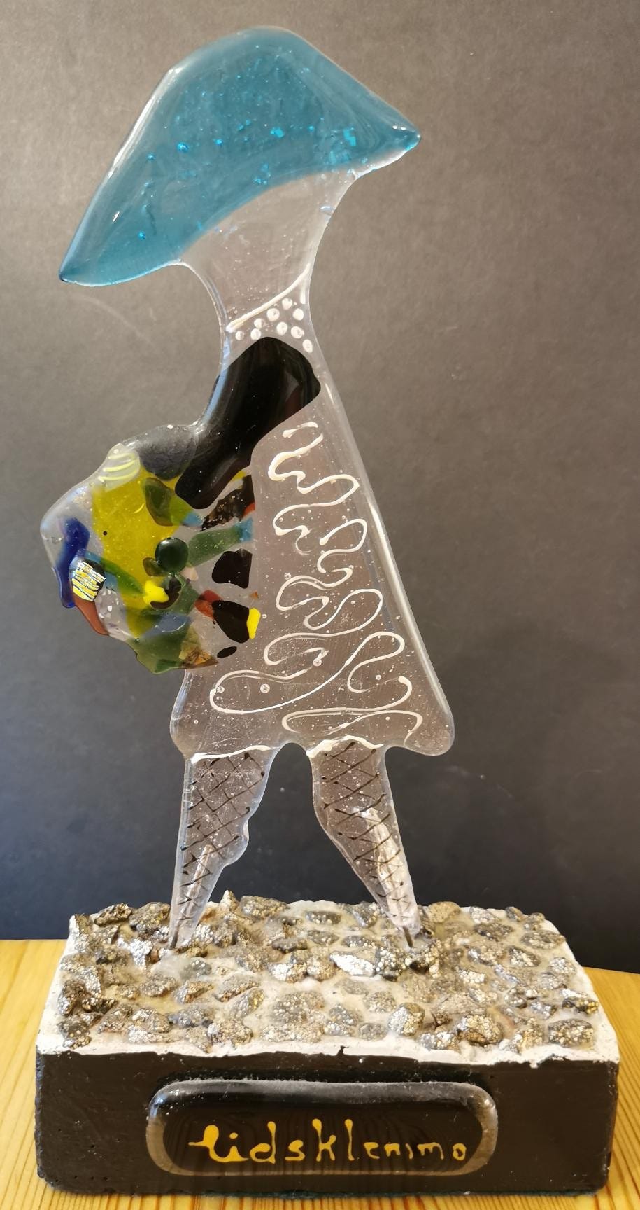 Kunstglass Tidsklemme | FINN torget