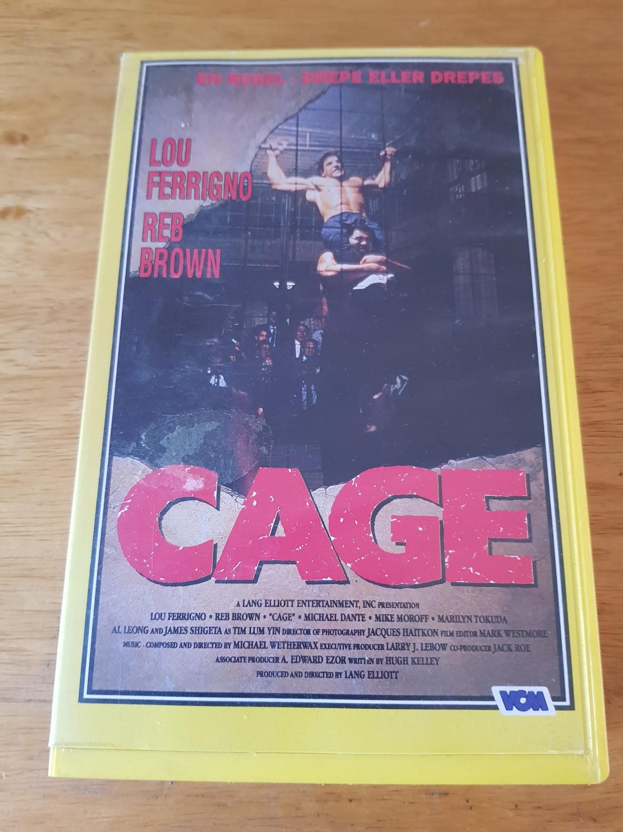 Cage med Lou Ferrigno vhs big box | FINN-torget