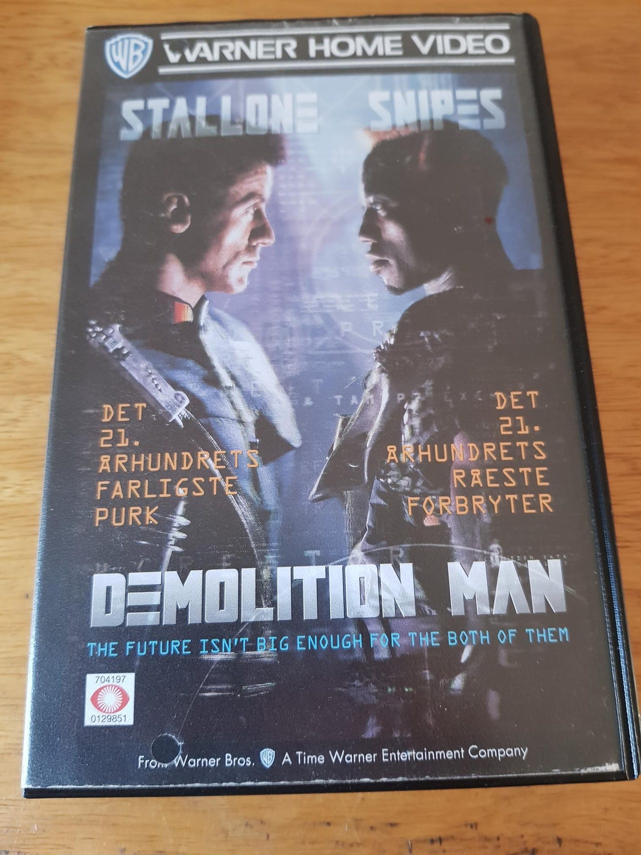 Demolition Man med Sylvester Stallone vhs | FINN-torget