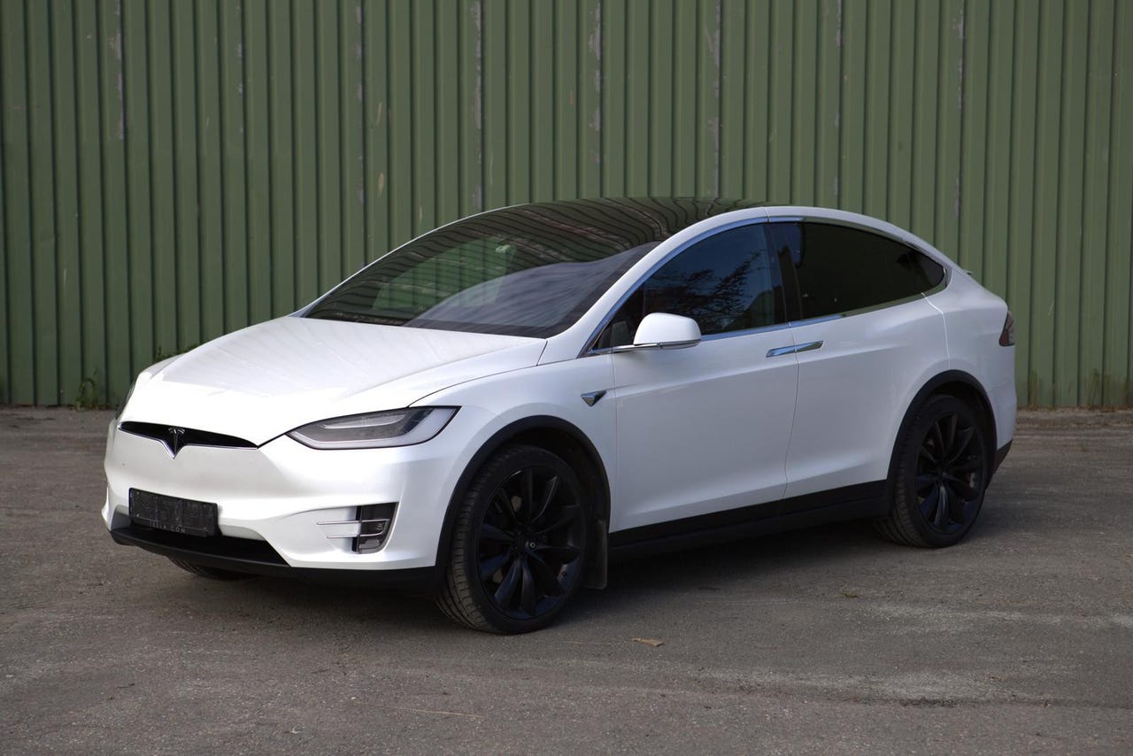 Bruktbil til salgs: Tesla Model X - 2017 - Hvit - 524 Hk - SUV/Offroad ...