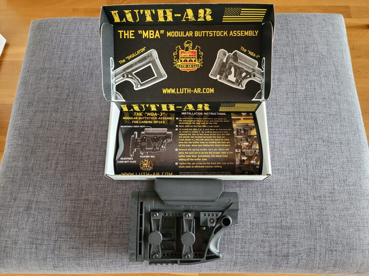 Luthar MBA Modular Buttstock Assembly for AR plattform. | FINN torget