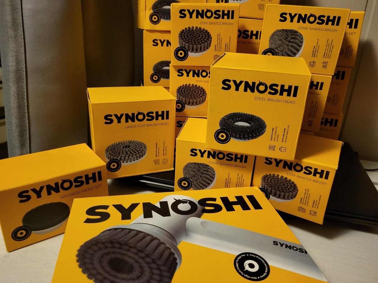 Synoshi power skrubb med tilbehør, Helt NY! | FINN-torget