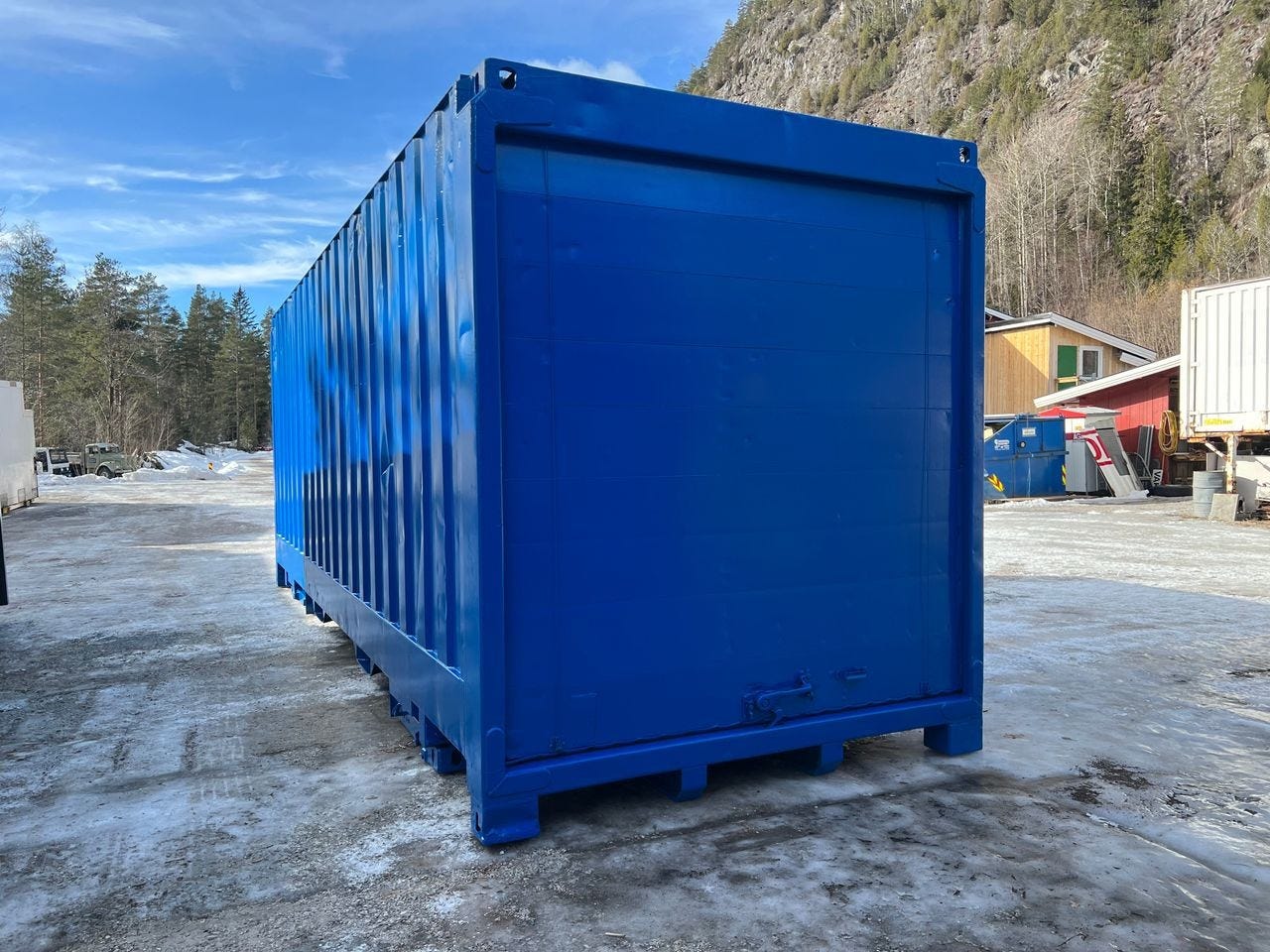 25ft container. Perfekt langer container/bod | FINN torget