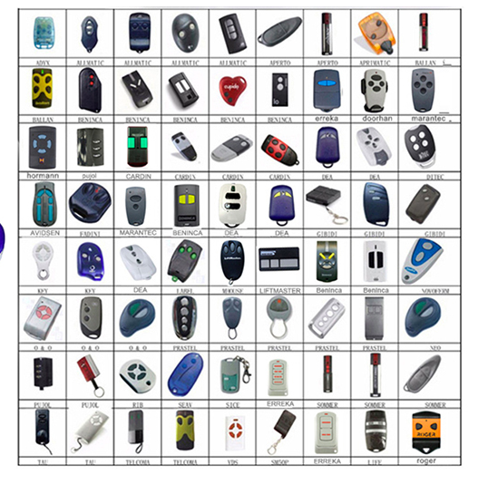Fjernkontroll for kloning av fast og rullende koder. 280Mhz til 868Mhz | FINN-torget