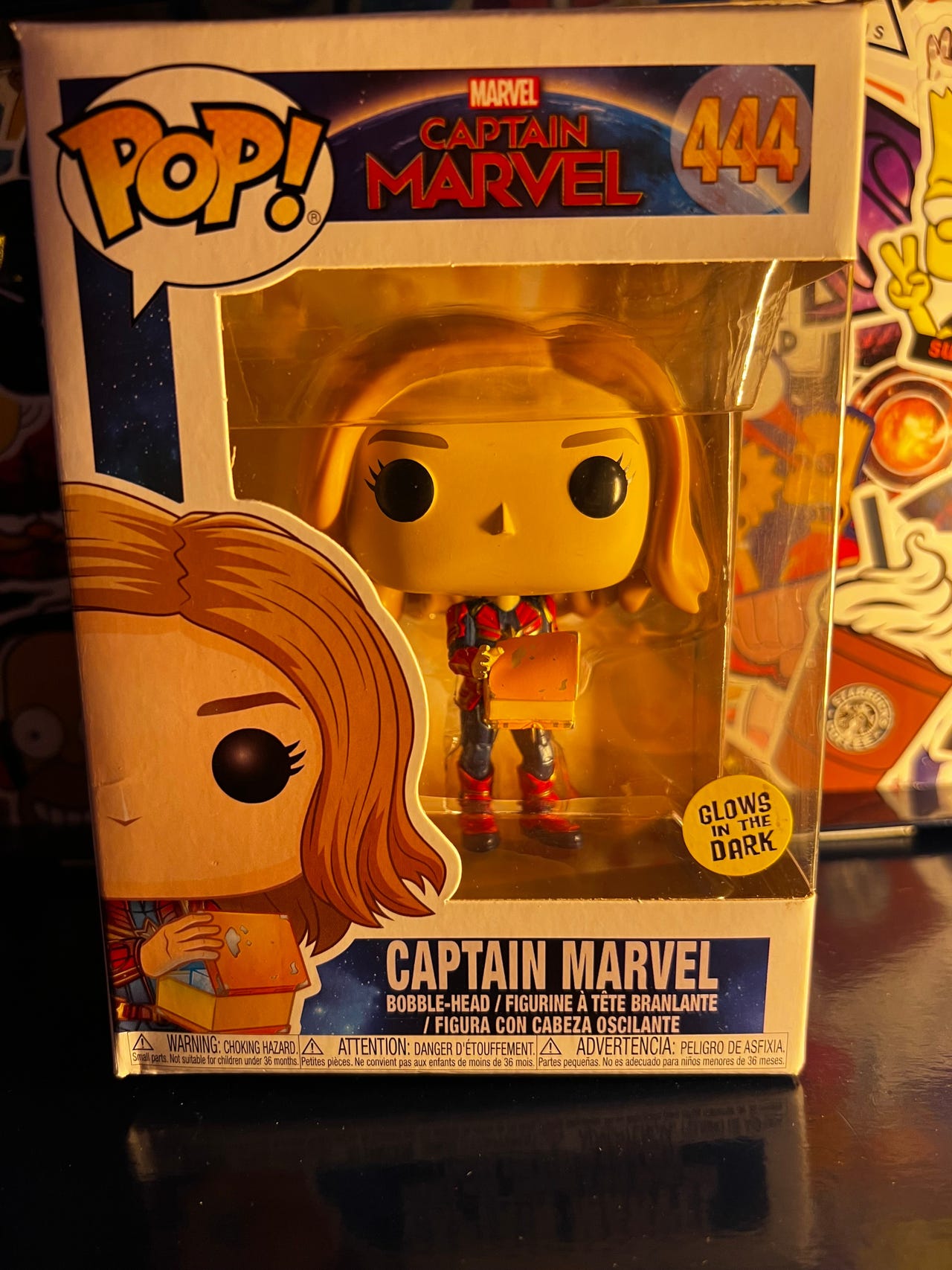 Funko Pop Captain Marvel glow in the dark | FINN torget