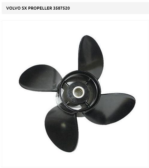 Volvo Penta Aluminiums Propell - 3587520 - kr 3000,- | FINN torget