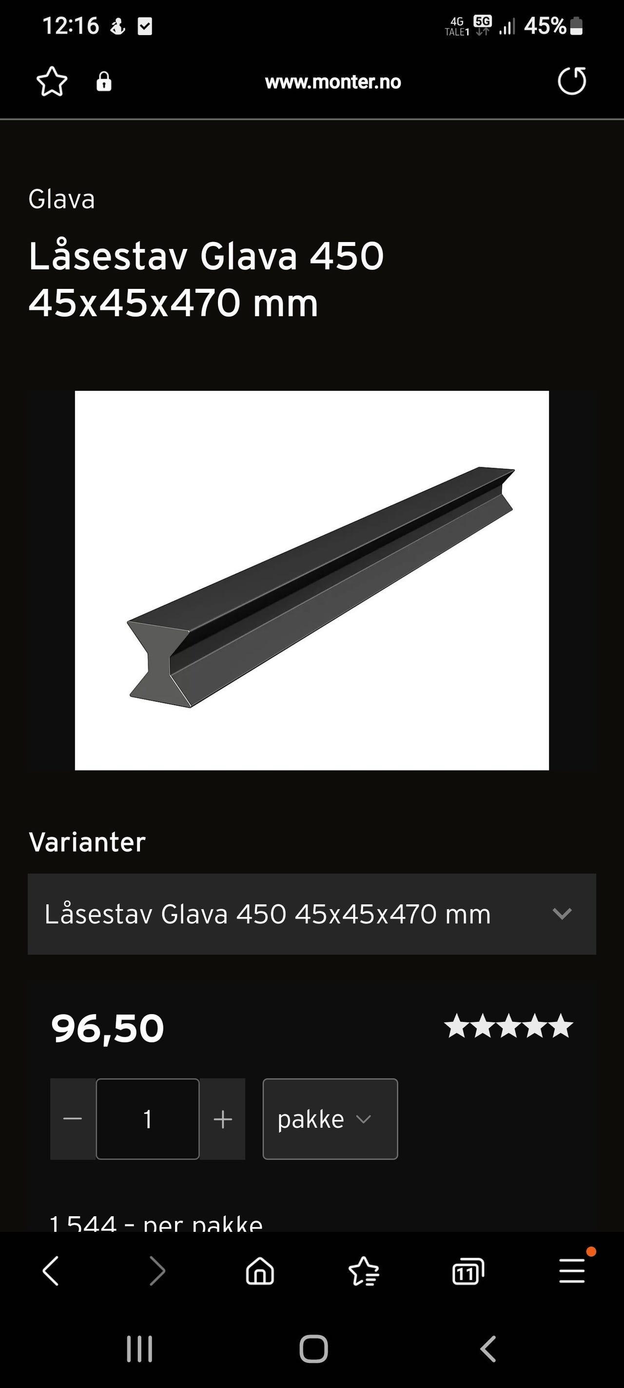 Glava Låsestav | FINN-torget