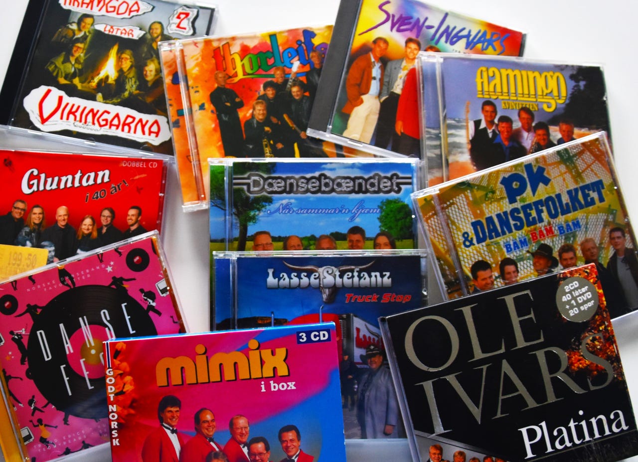 CD 300 stk norske og svenske danseband-cd | FINN-torget