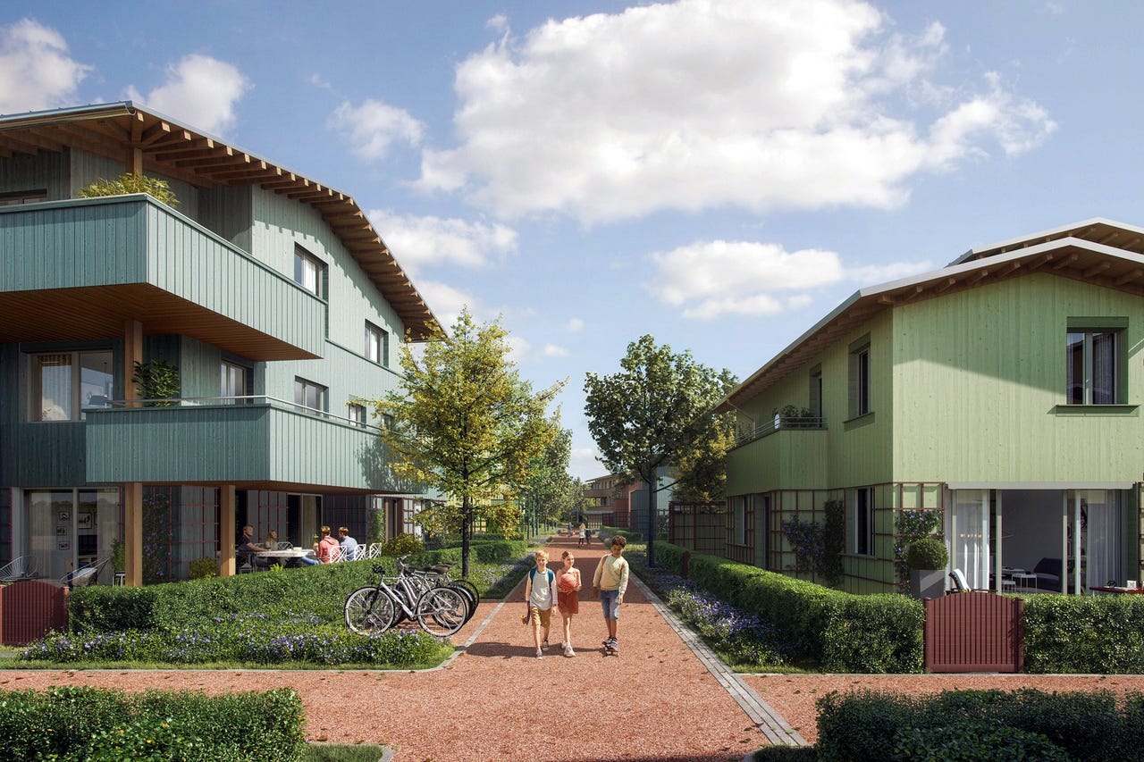 Trinn 1 - Leiligheter på Ballerud Hageby, Bekkestua/Høvik. Byggingen i gang! Planlagt ...