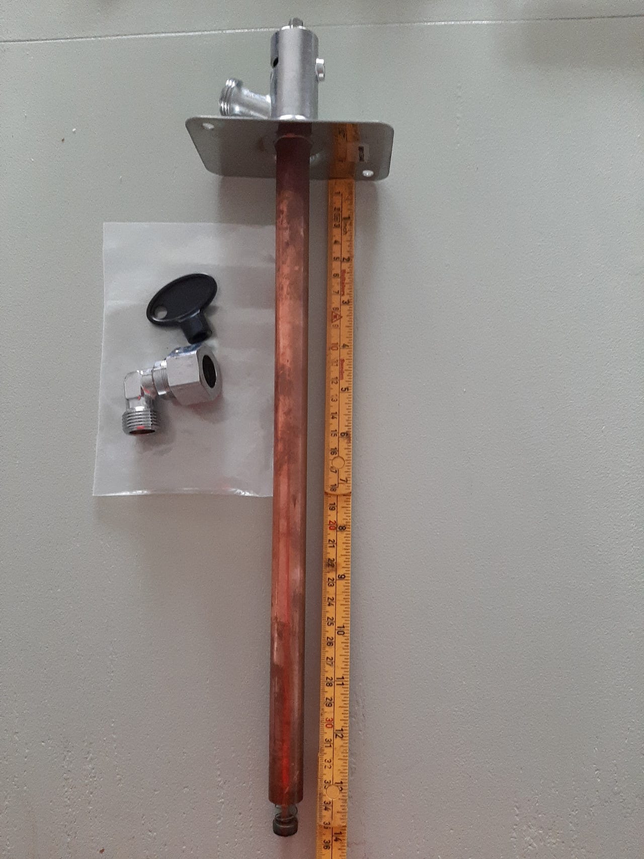 Frostfri utekran med nøkkel. "FM Mattsson". | FINN torget