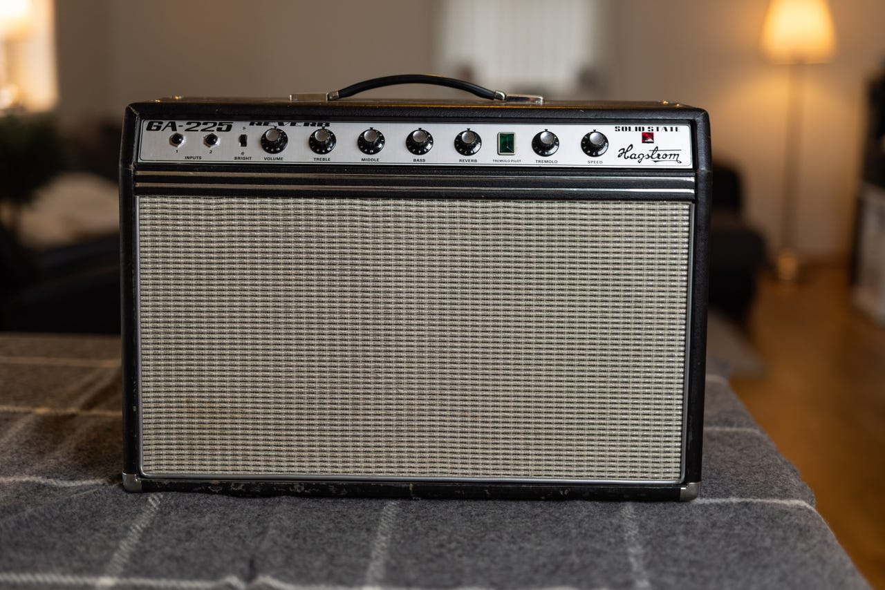 Hagstrom GA-225 Reverb - 2x10" Amplifier Solid state | FINN torget