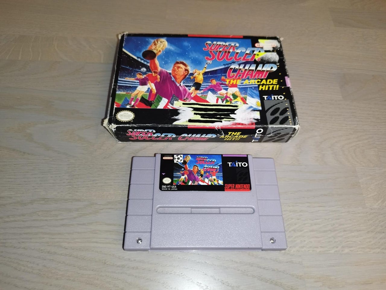 Super Soccer Champ: The Arcade Hit!! SNES - NTSC-USA | FINN-torget