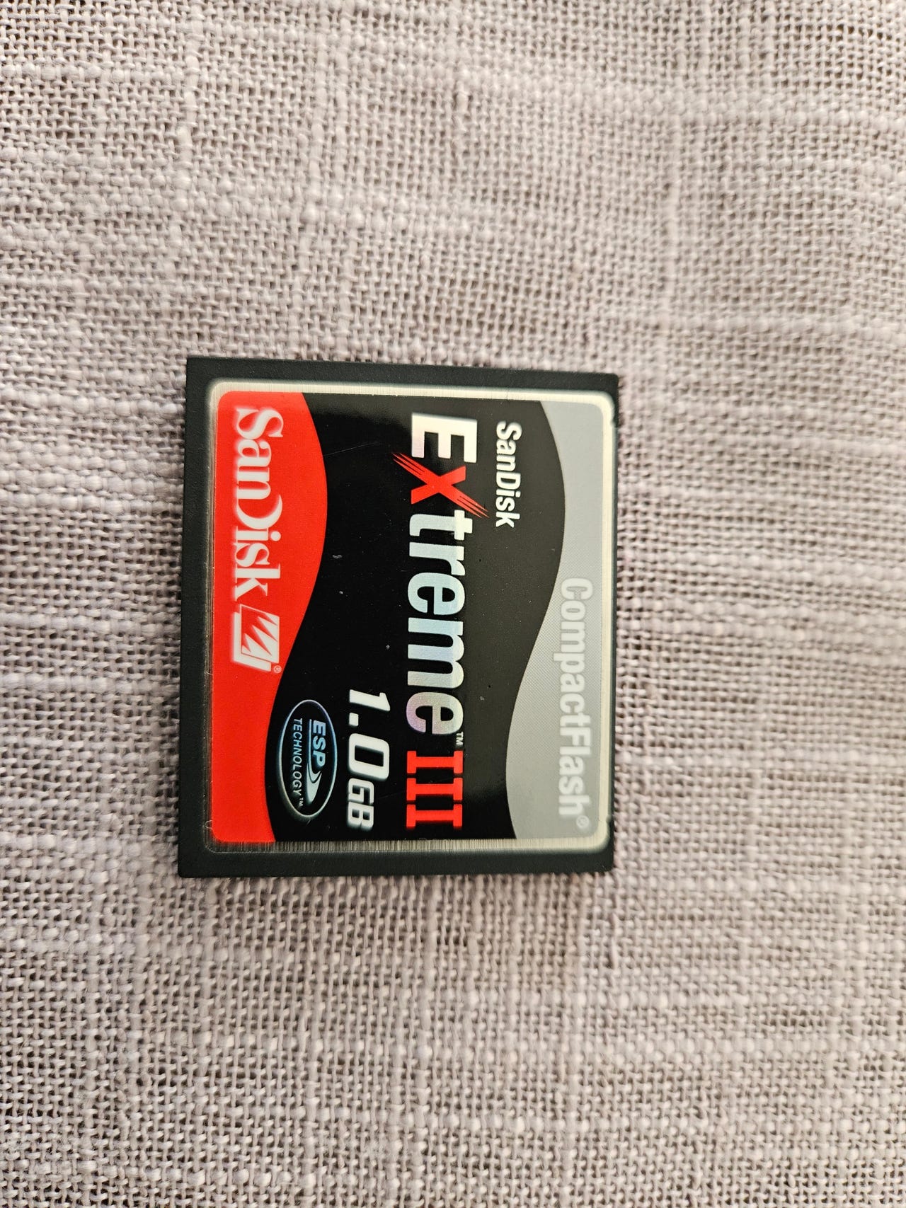 Retro Sandisk CompactFlash Extreme III 1Gb | FINN-torget