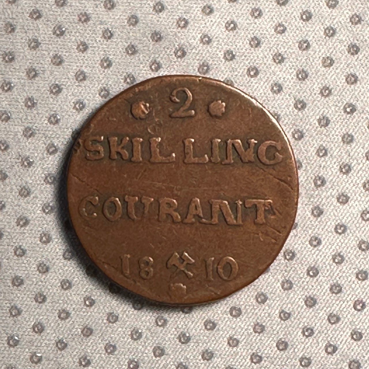 2 Skilling 1810 M/Rosetter | FINN-torget