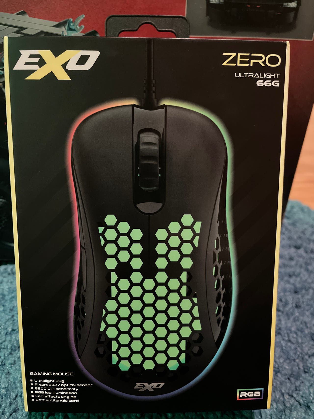 Gaming - EXO zero ultralight RGB gaming mousse | FINN torget