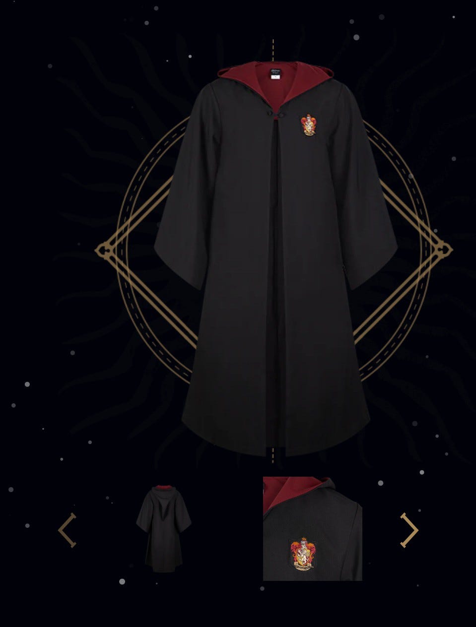 Offisiell Harry Potter Gryffindor kappe | FINN-torget