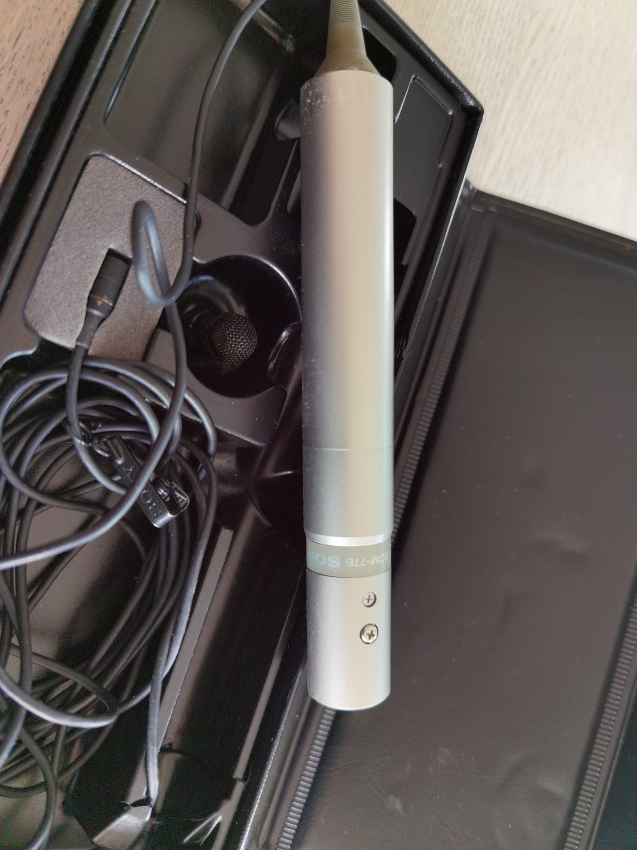 Sony Ecm-77b mikrofon Laverier Mygg XLR | FINN-torget