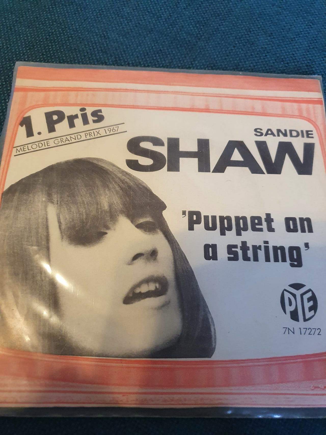 Sandie Shaw. MGP vinner 1967 - Puppet on a string | FINN torget