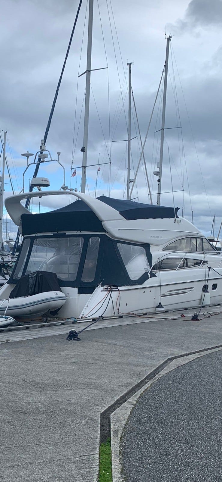 Fly heldekkende kalesje til Princess P50 2001 mod | FINN torget