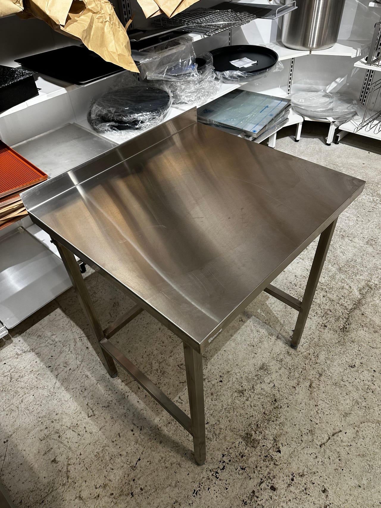 KUPP - RUSTFRI ARBEIDSBENK 70CM - ARBEIDSBORD - BENK fra OSLO ...