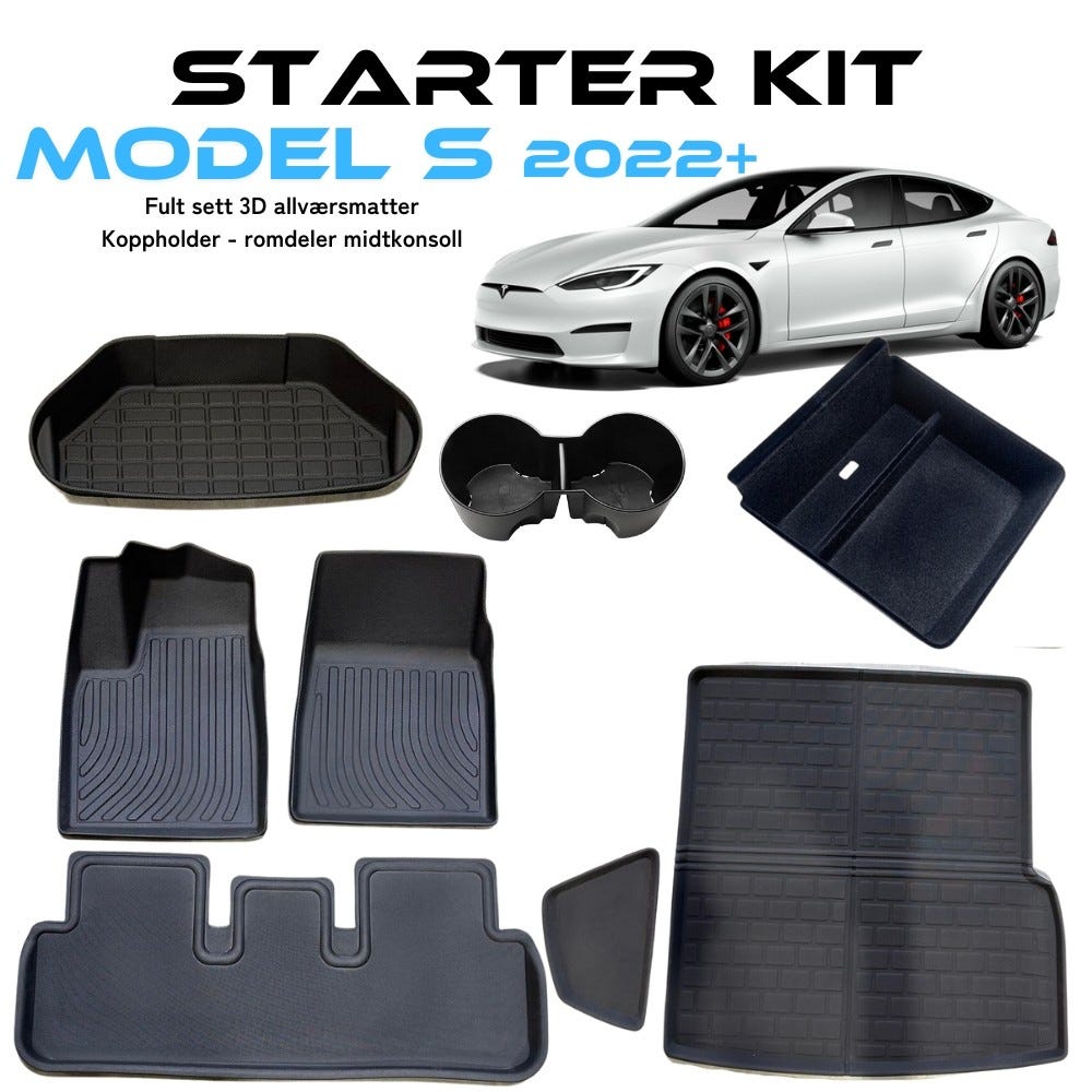 Starter kit - Tesla Model S 2022+ | FINN torget