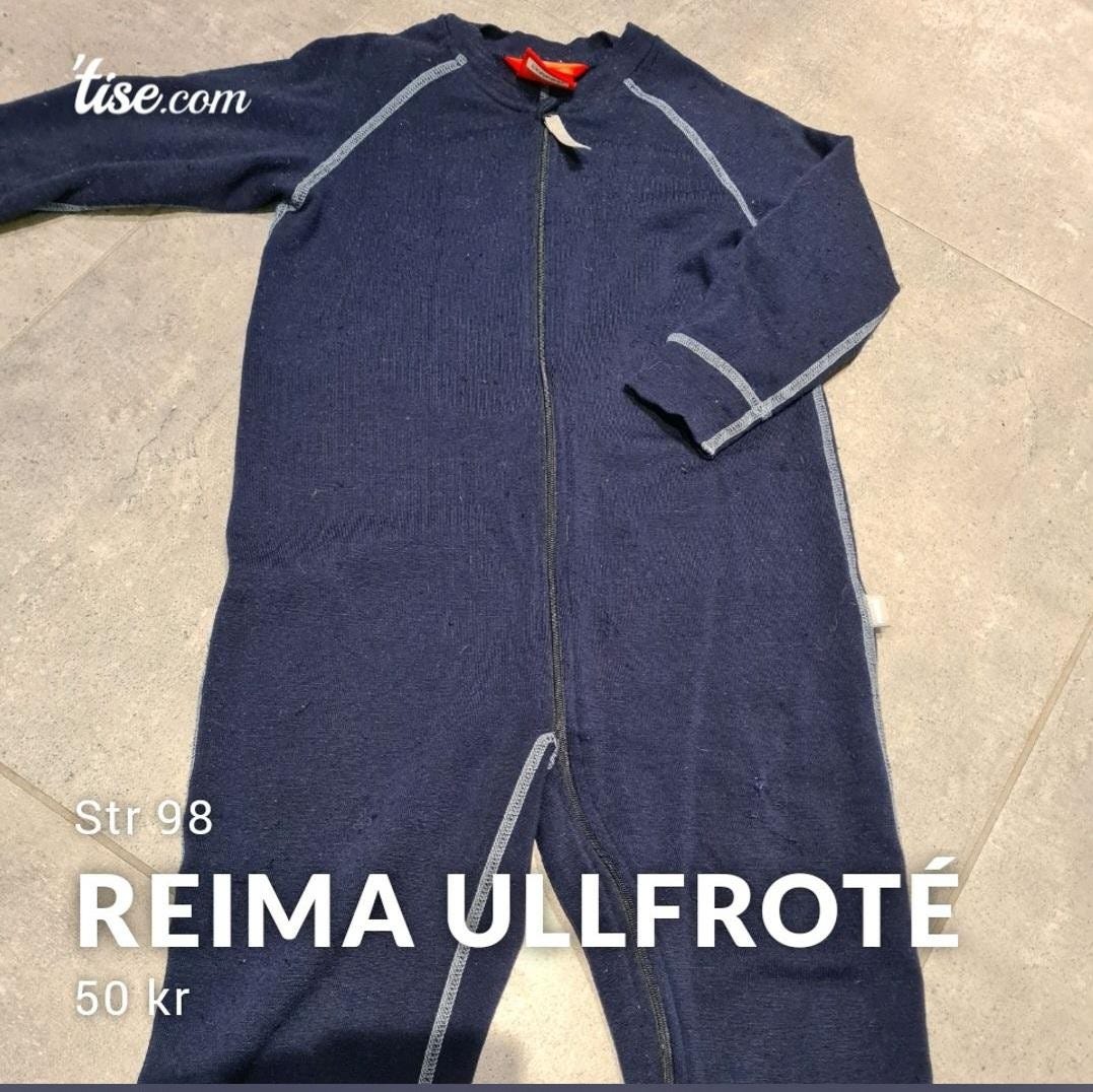 Reima ullfroté dress str 98. | FINN torget