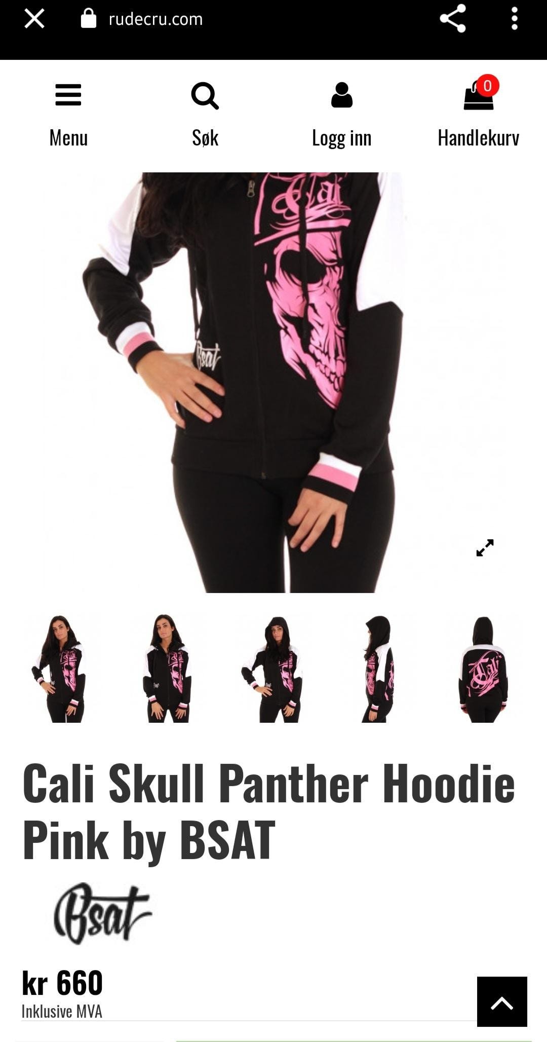 Hoodie/ hettejakke fra BSAT Rudecru | FINN-torget