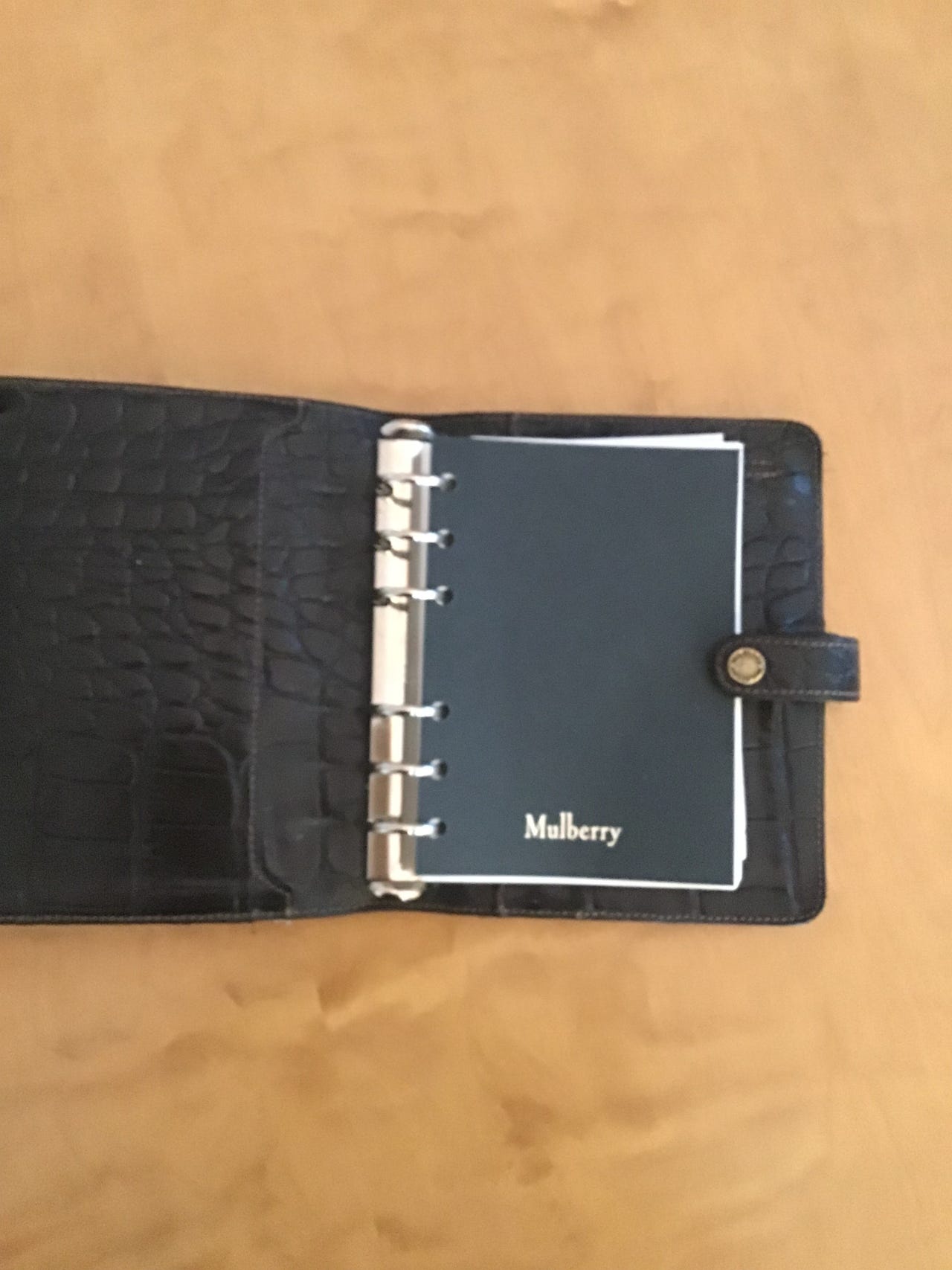 Mulberry Filofax sort | FINN torget