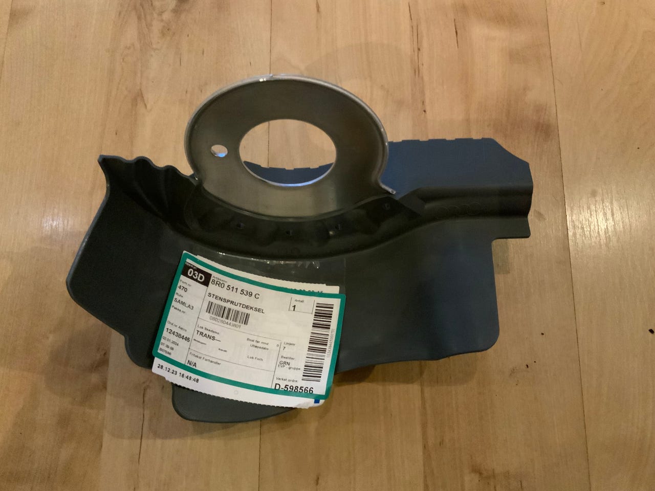 8R0511539C luftbelg deksel nedre venstre Audi A6 A4 Allroad, avant C7 ...