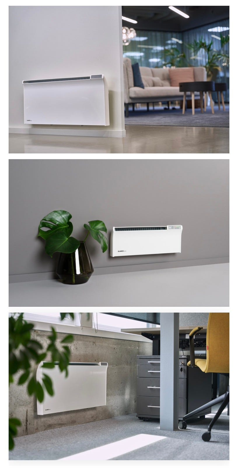 Glamox 3001, 1000w med digital termostat | FINN torget