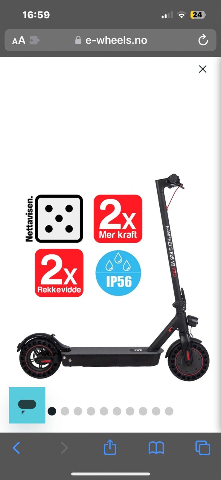 Ewheel e2s v2 pro long range | FINN-torget