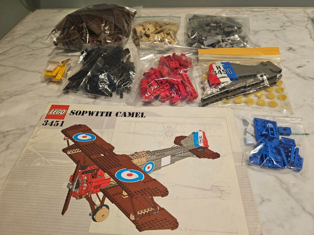 Lego 3451 - Sopwith Camel (2001) | FINN torget