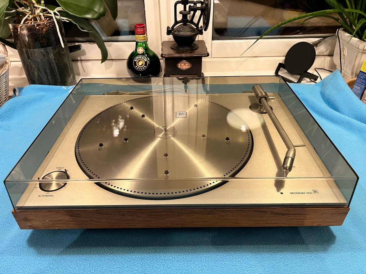 B&O Beogram 1202. Maskin polert lokk. | FINN torget