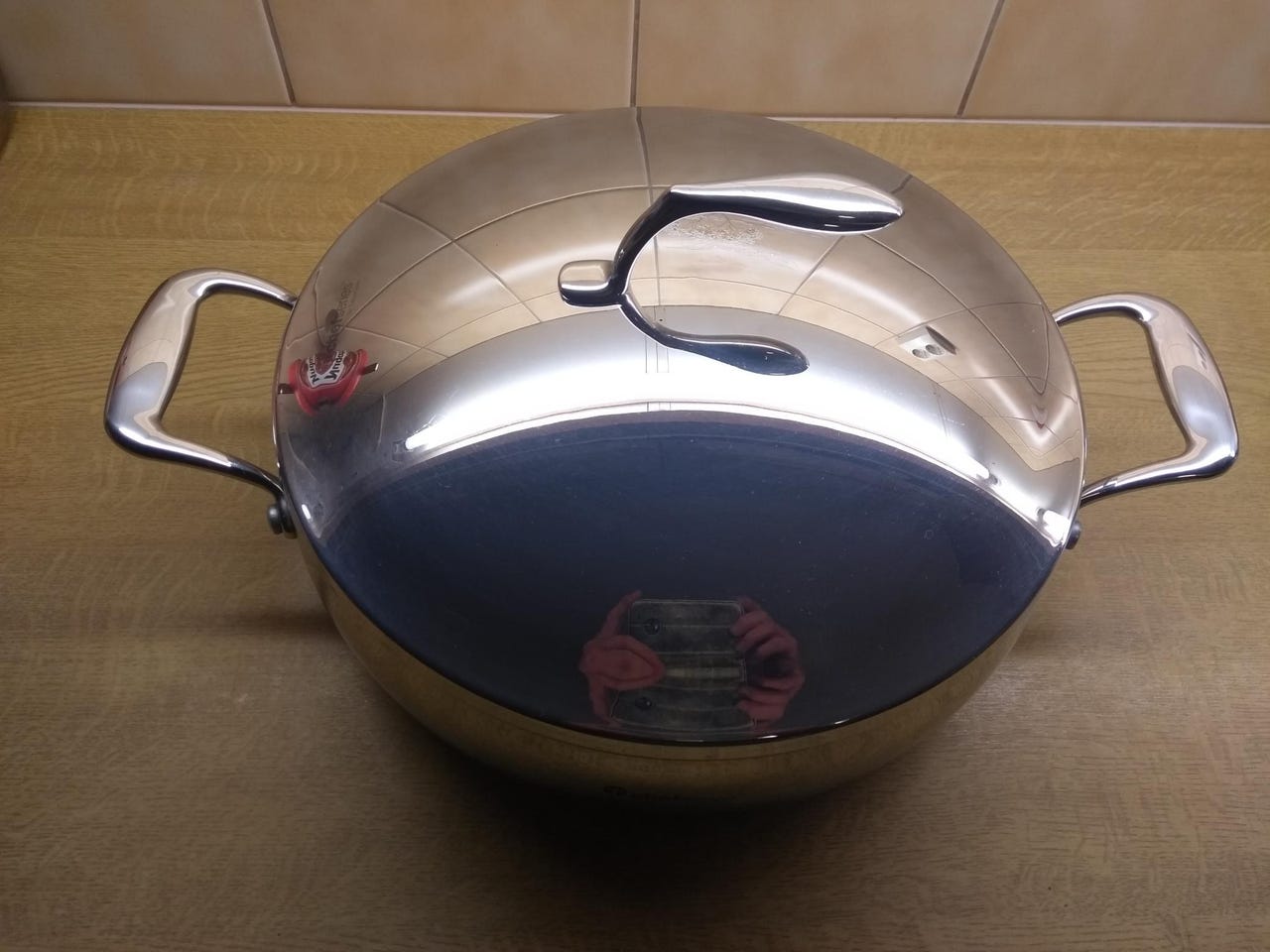 NY PRIS! 4,5 L Tupperware Chef series stainless steel panne/gryte | FINN-torget