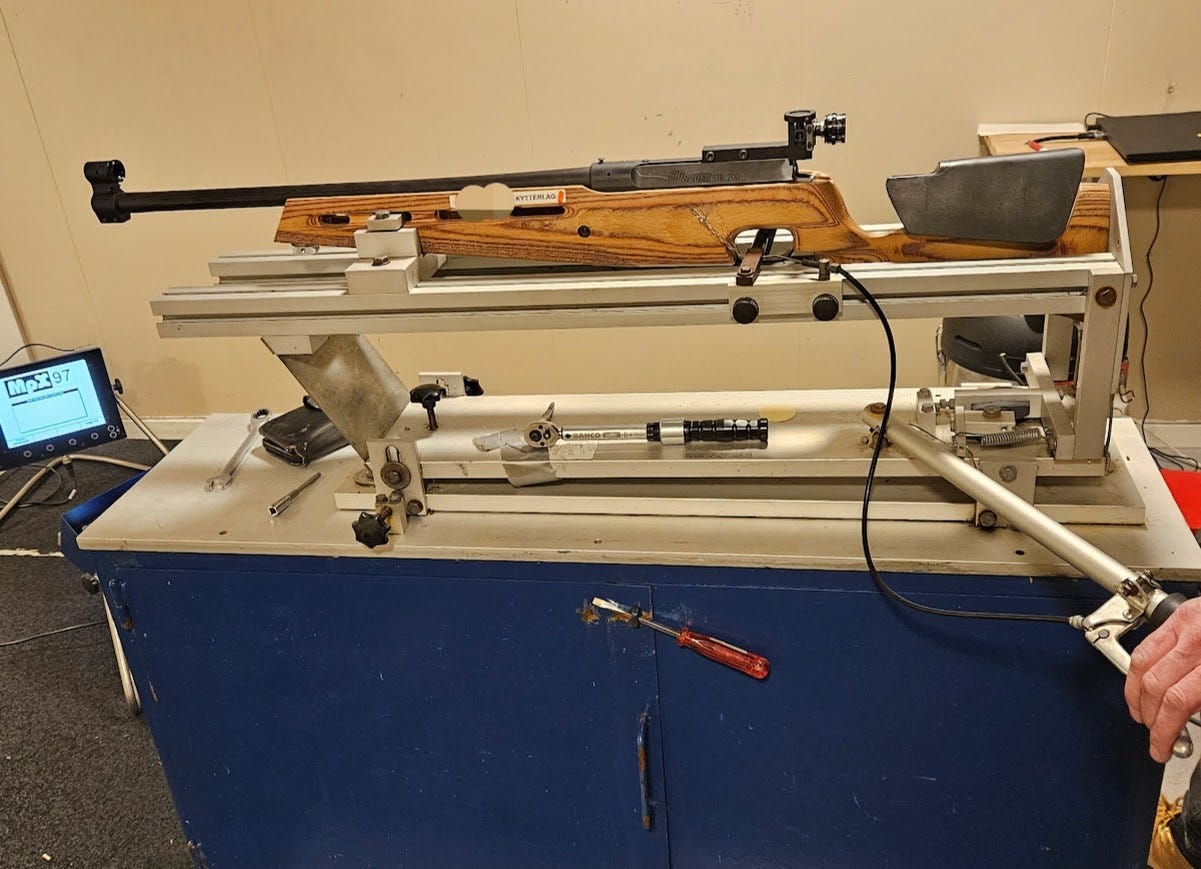 Testbenk til Sauer str ønskes kjøpt | FINN-torget