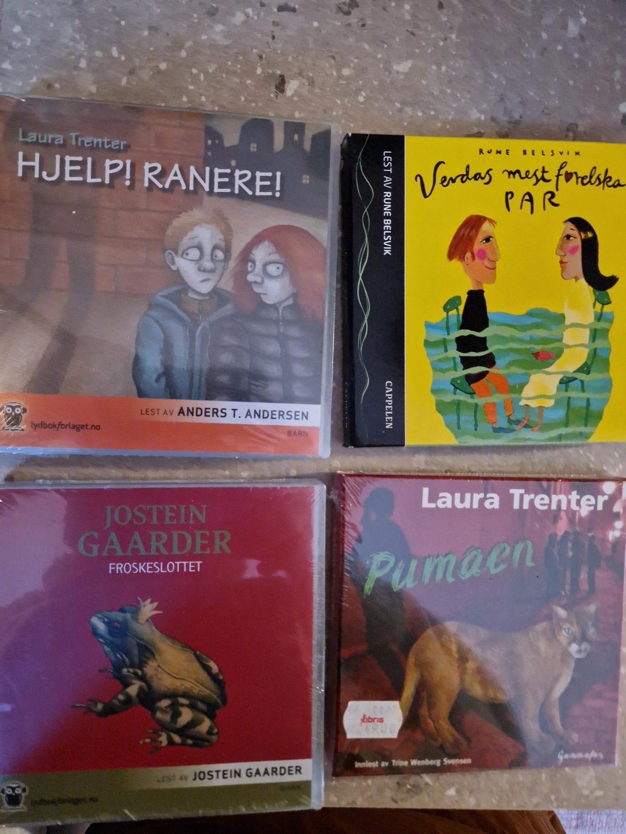 Lydbøker, Gaarder, Trenter, Belsvik, Maurstad | FINN-torget